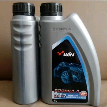 Jual Oli Win Formula Car 10W30 Api SL (1L)/Pelumas Mesin Bensin Win 10W ...