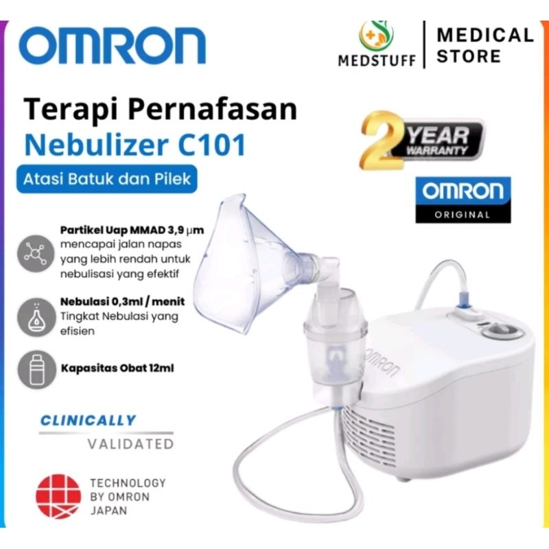 Jual Omron Nebulizer NEC 101 / Omron NE-C101 | Shopee Indonesia