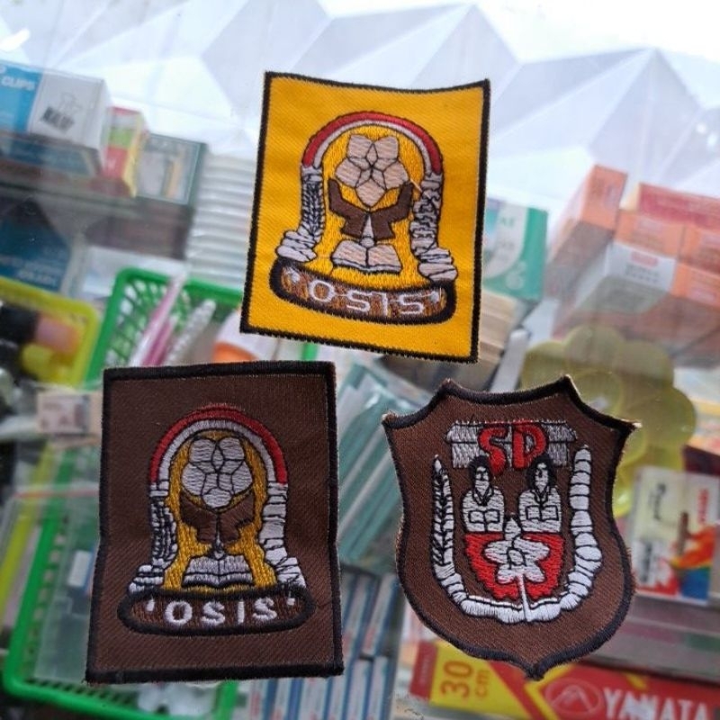 Jual badge logo osis sd smp sma | Shopee Indonesia
