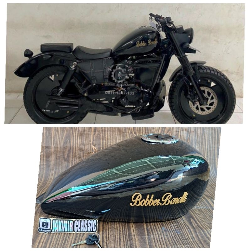 Jual Tangki bobber benelli custom japstyle tutup ninja | Shopee Indonesia
