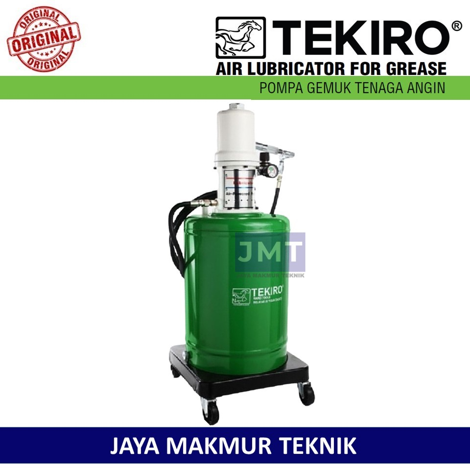 Jual TEKIRO Pompa Gemuk Tekanan Angin Air Lubricator For Grease Drum 20 ...