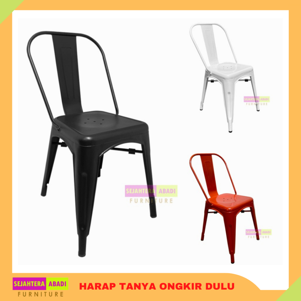 Jual kursi besi, kursi makan besi, kursi cafe, kursi resto, korgsaj dc ...