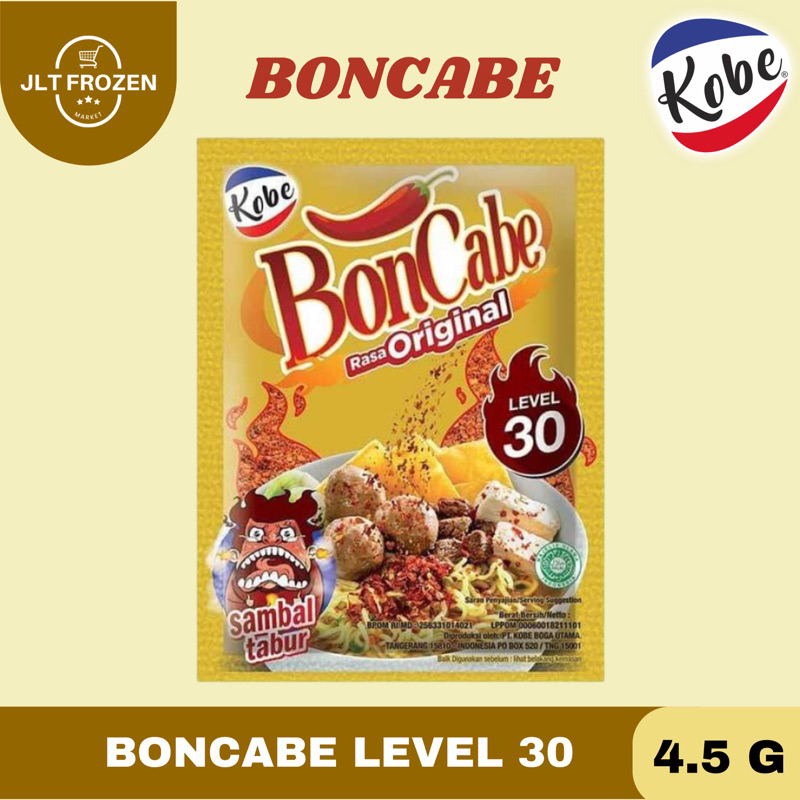 Jual Bon Cabe Sachet PCS Sambal Tabur Level 50 / Bon Cabe Abon ...