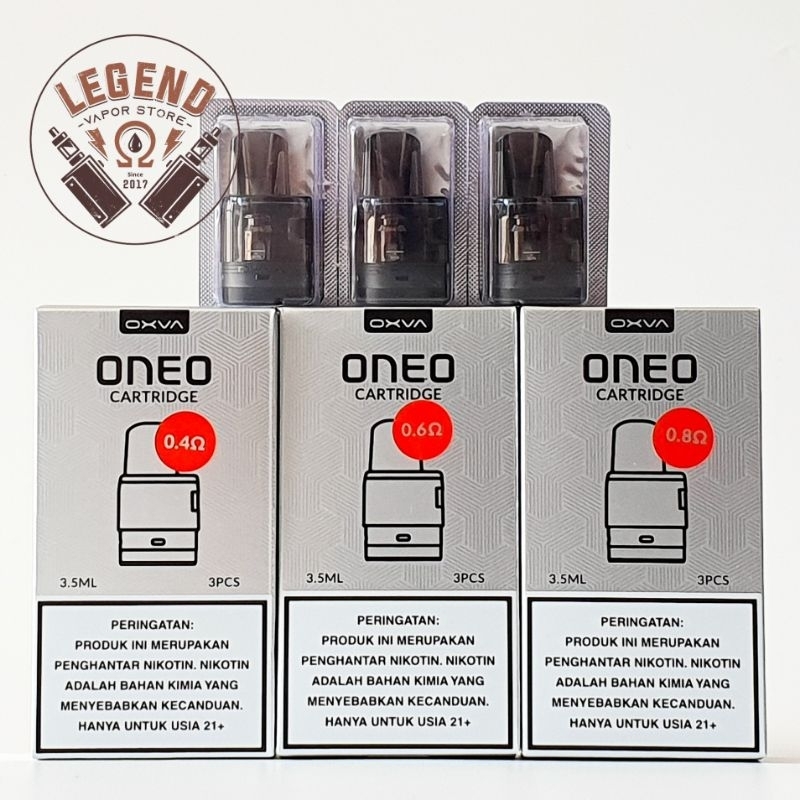 Jual CARTRIDGE OXVA ONEO 0.4 0.6 0.8 AUTHENTIC HARGA SATUAN | Shopee ...