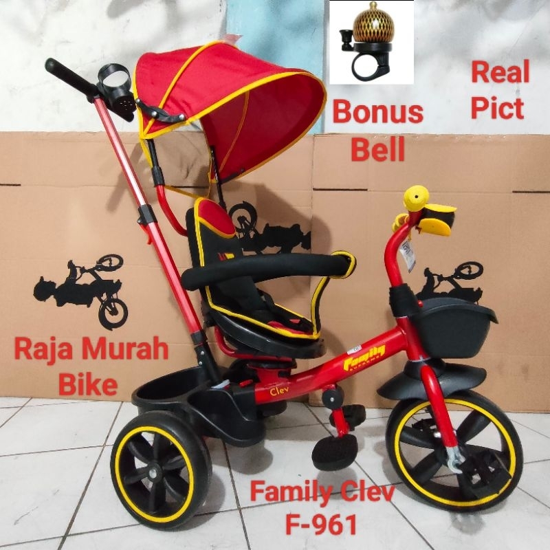 Jual Sepeda Anak Roda Tiga Family Clev F-961 Supreme Sepeda Roda Tiga ...