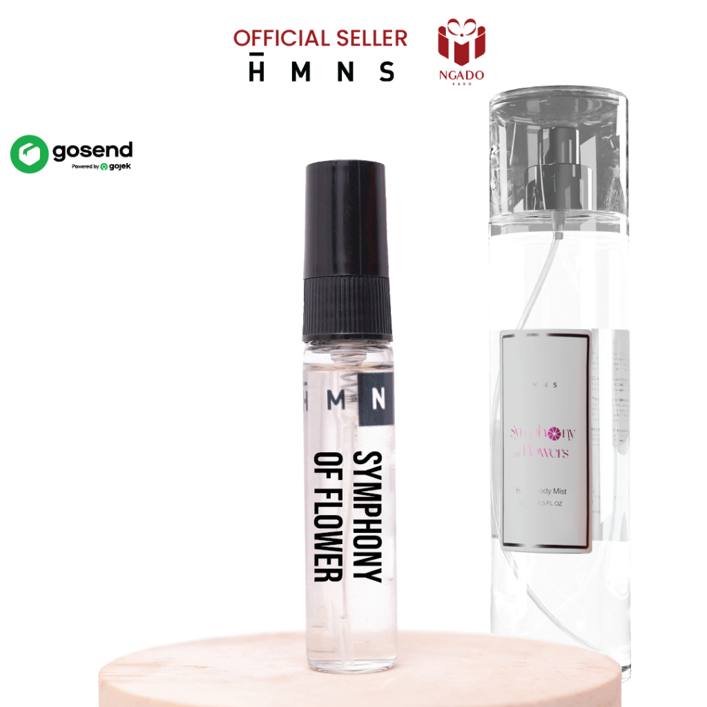 Jual Decant Symphony of Flower HMNS Hair Body Mist 5ml 10ml Share in ...
