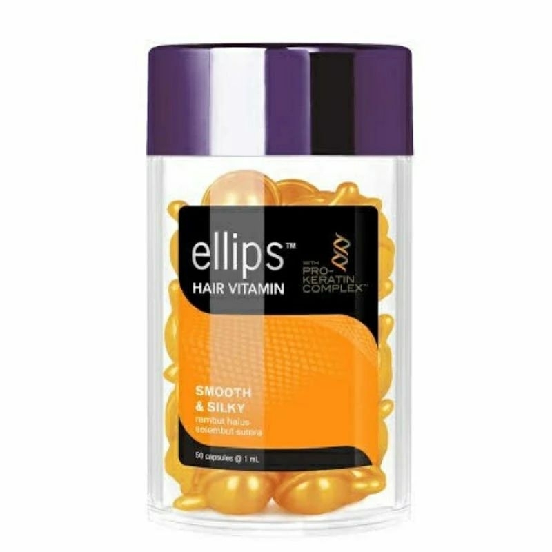 Jual ELIPS HAIR PRO KERATIN VITAMIN RAMBUT BOTOL ( ISI 50 BUTIR ...