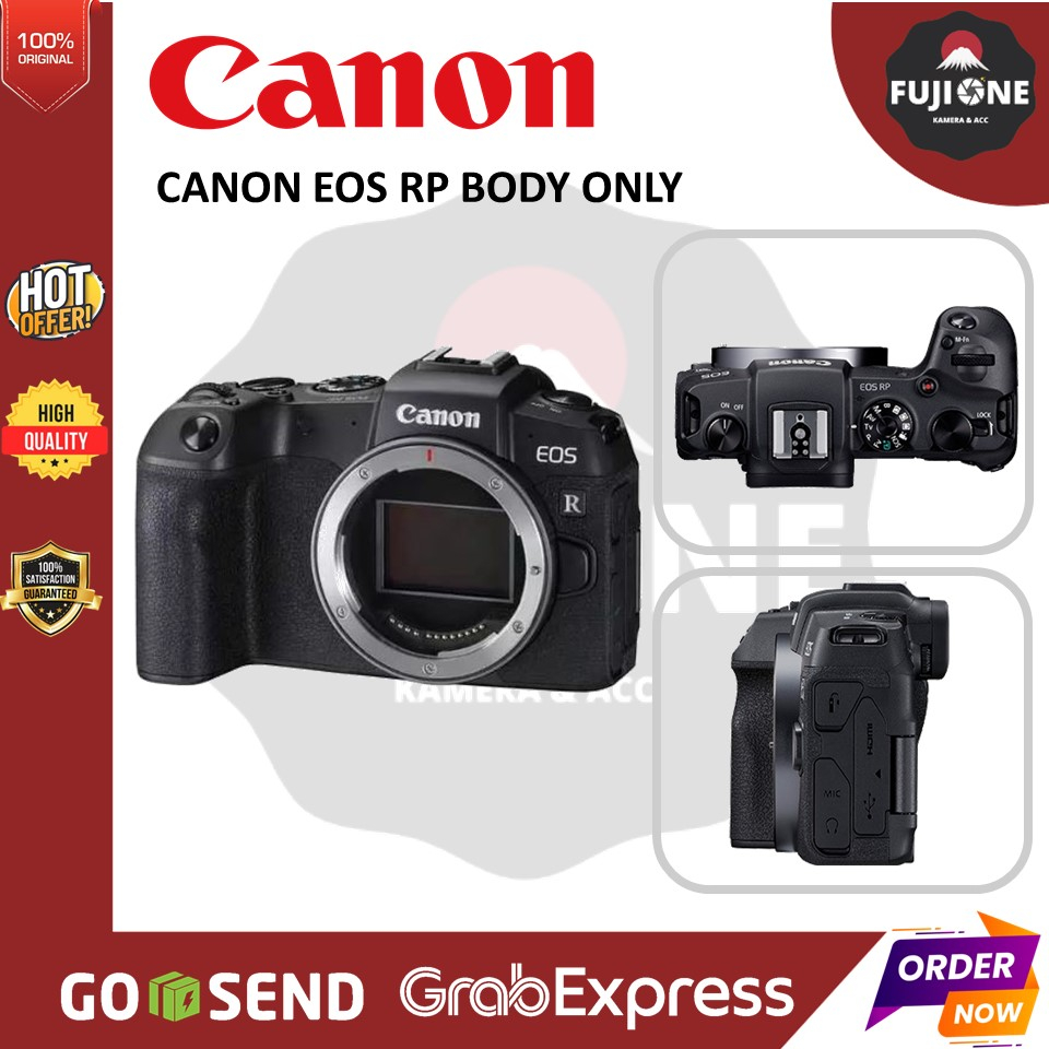 Jual Canon EOS RP Body Only Mirrorless Camera | Shopee Indonesia