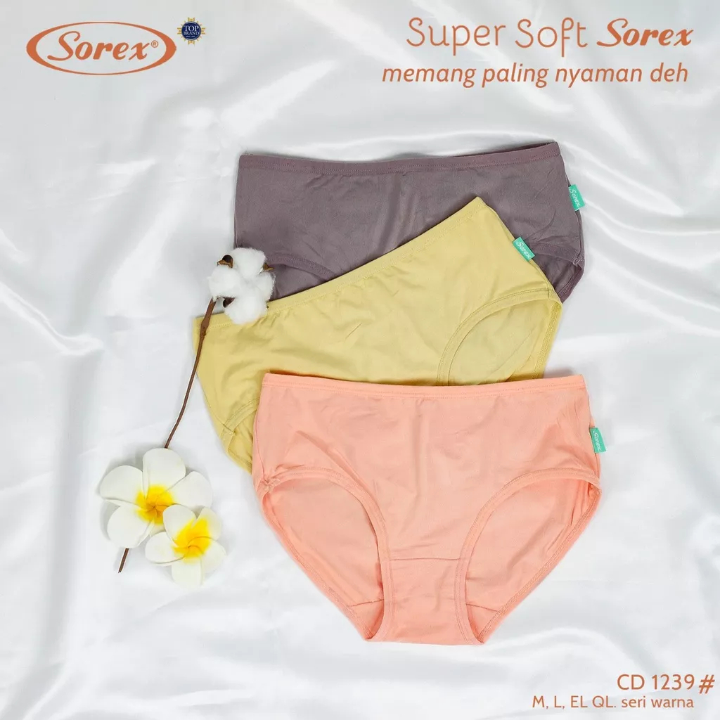 Jual Celana Dalam Wanita Sorex 1239 Super Soft | Shopee Indonesia