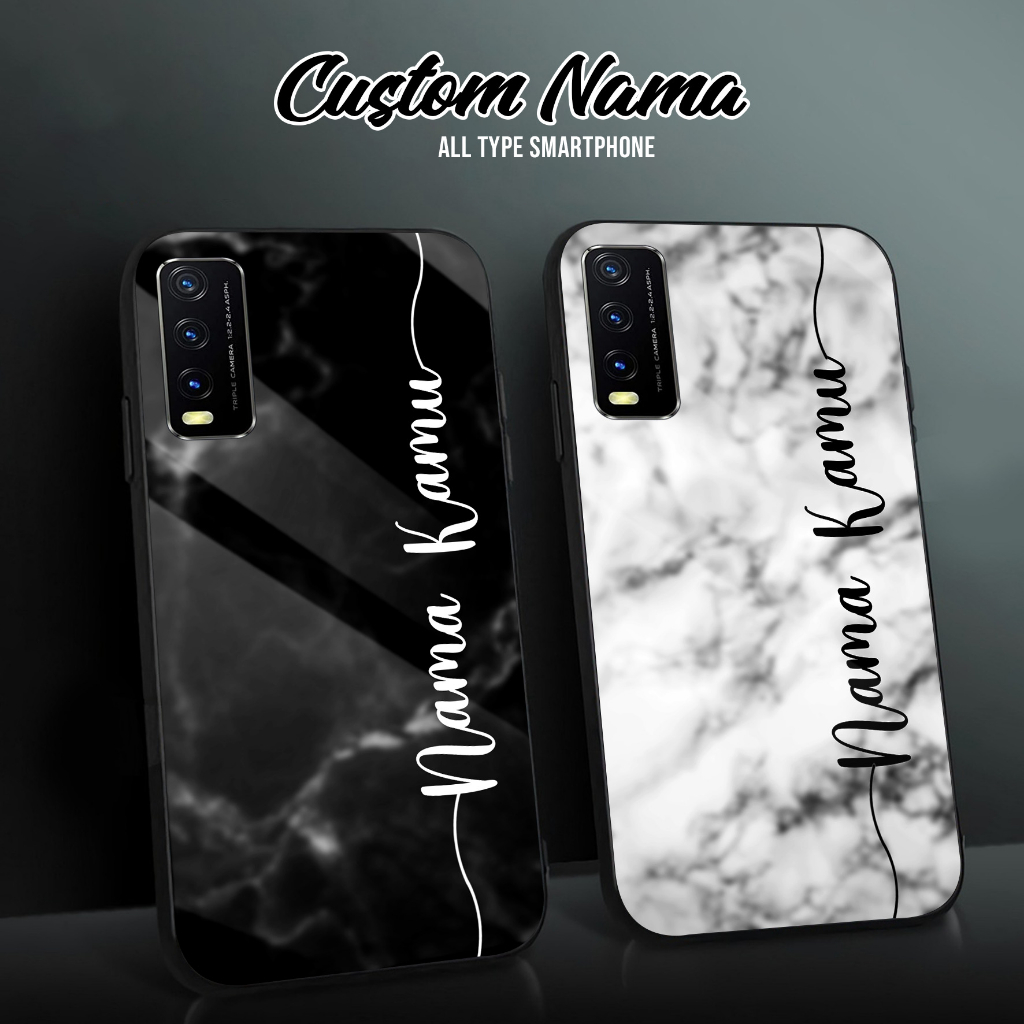 Jual Custom Softcase Glass Nama All Type Hp - Casing Custom Request ...