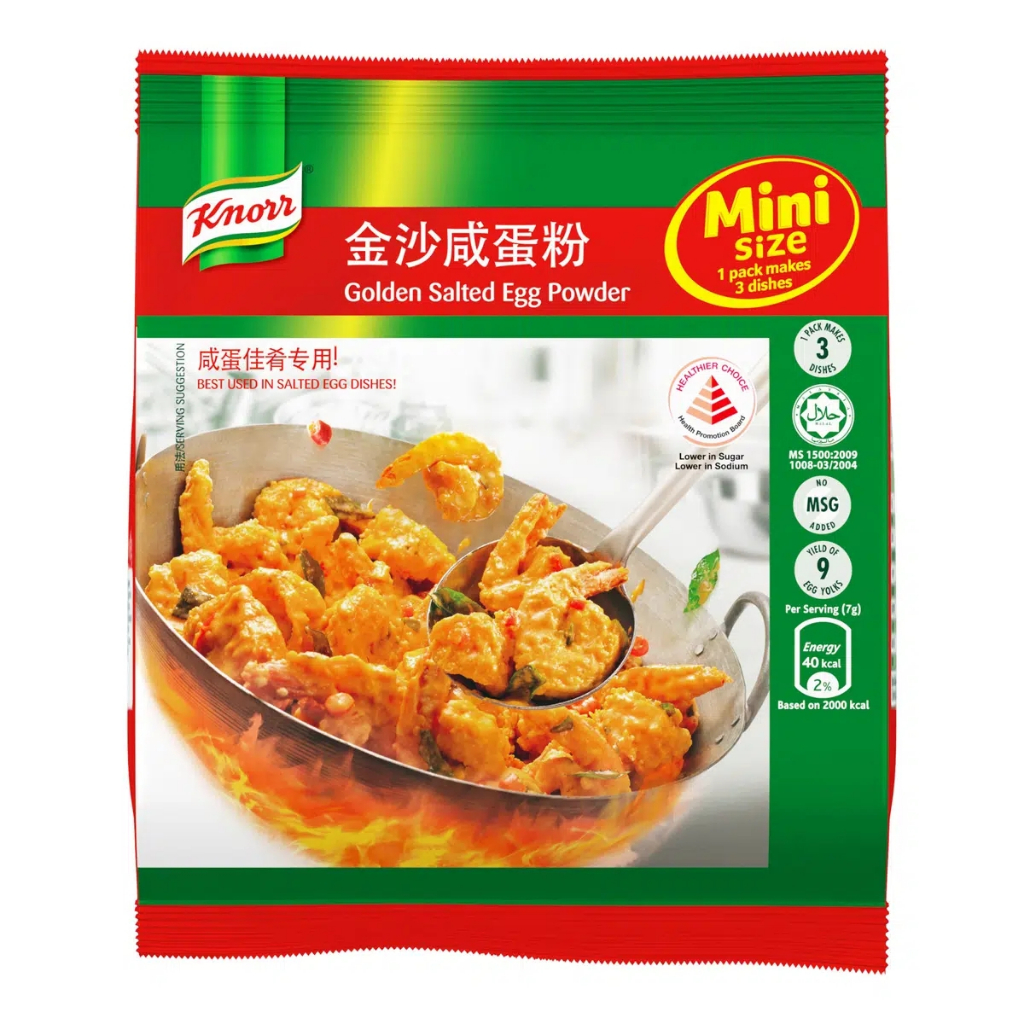 Jual Knorr Golden Salted Egg Powder Singapore - Bumbu Masak Instan Saus ...