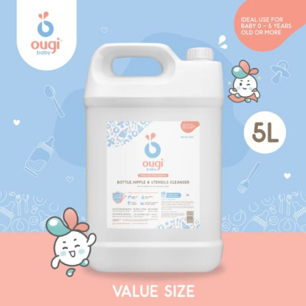 Jual Ougi Bottle Nipple and Utensil Cleanser 5L 5 Liter / Sabun Cuci ...
