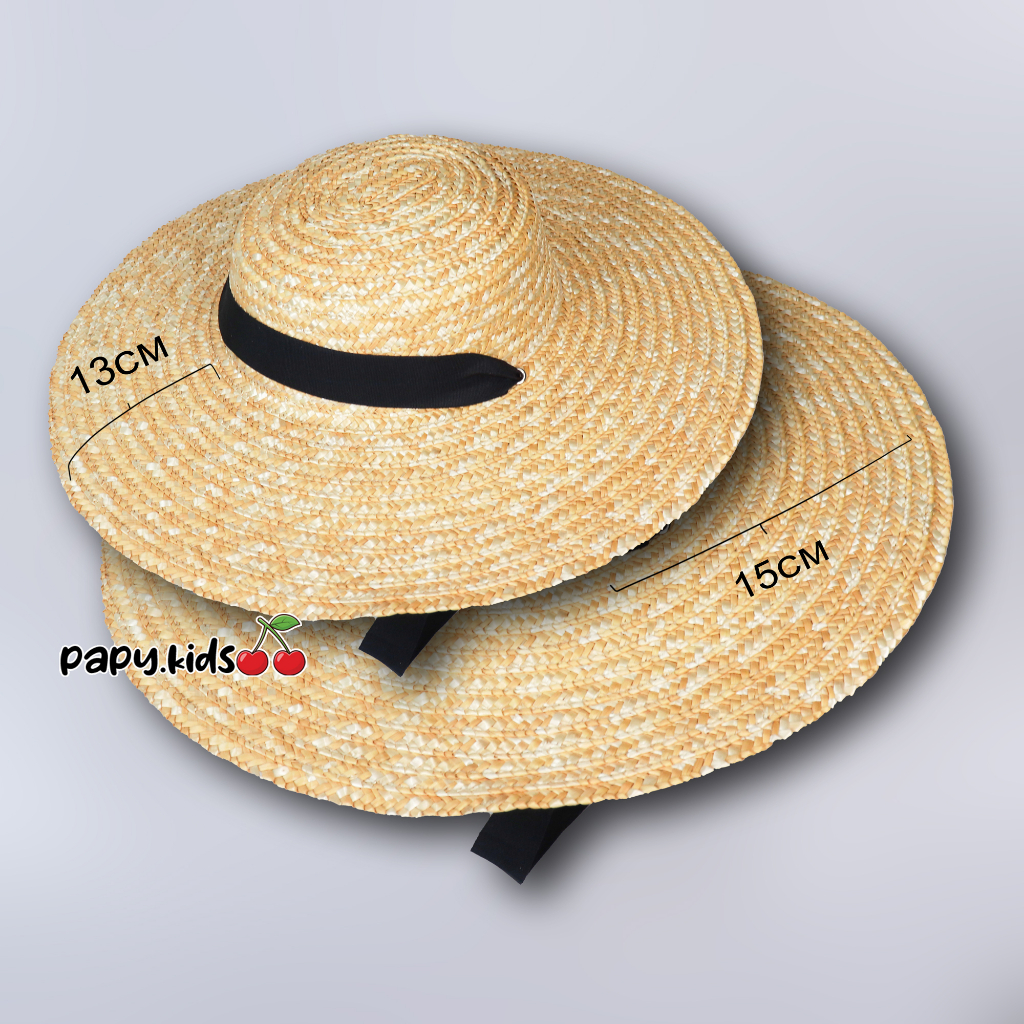 Jual Topi pantai lebar bambu PL25 / Summer hat | Shopee Indonesia