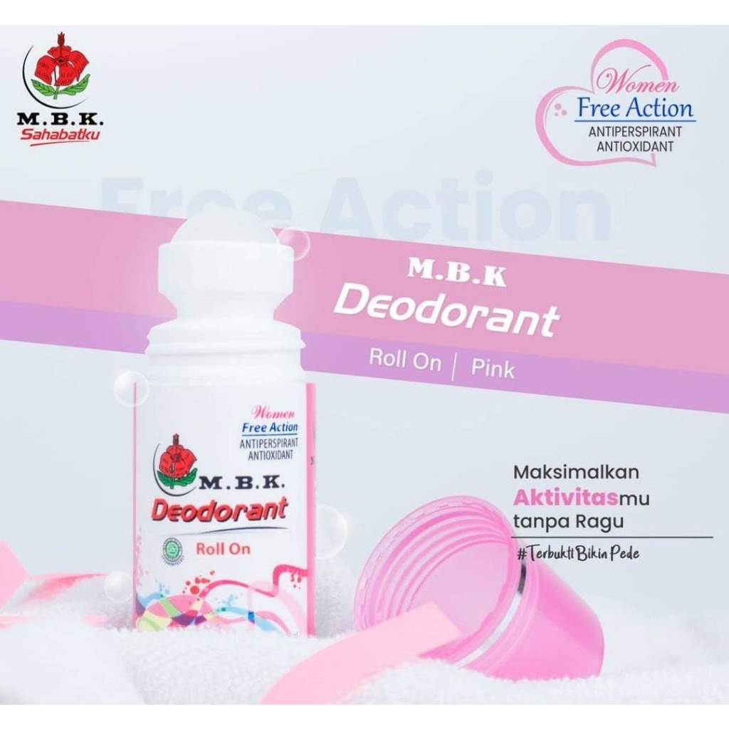 Jual M.B.K Deodorant Roll On | Shopee Indonesia