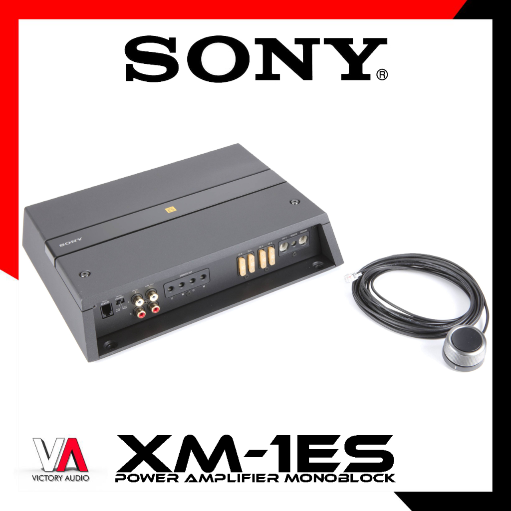 Jual Power Amplifier Monoblock SONY XM-1ES 1 Channel x 1000 Watt RMS ...