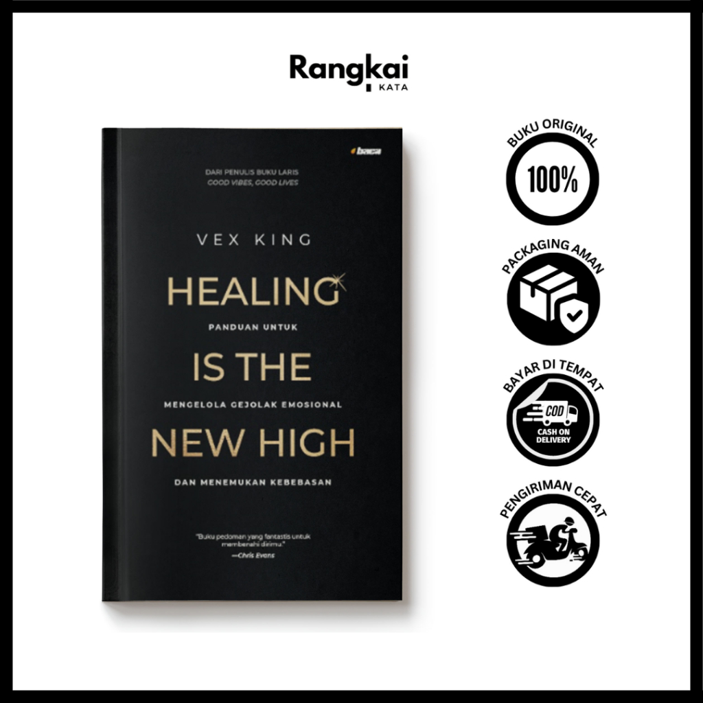 Jual Buku Healing Is the New High - Vex King - Baca | Shopee Indonesia