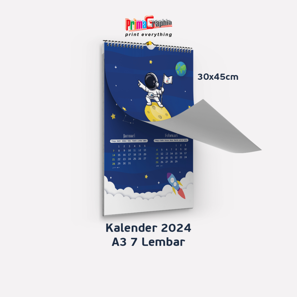 Jual Kalender Dinding A3 isi 7lbr | Shopee Indonesia