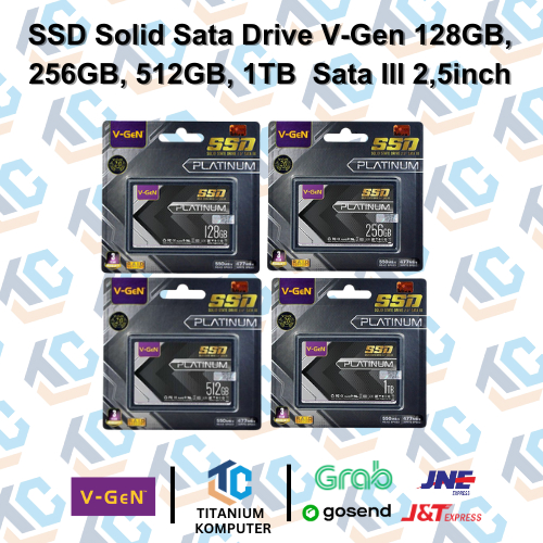 Jual SSD Solid State Drive V-Gen 128GB 256GB 512GB 1TB SATA III 2.5 ...