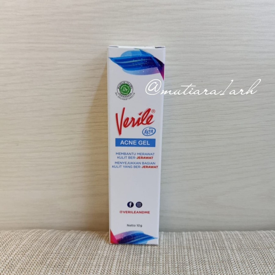Jual VERILE ACNE GEL 10 GR | Shopee Indonesia