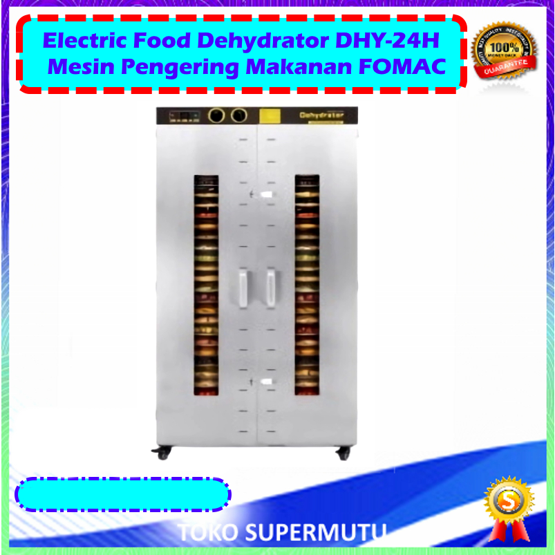 Jual Mesin Pengering Makanan DHY-24H Food Dehidrator Machine Fomac ...