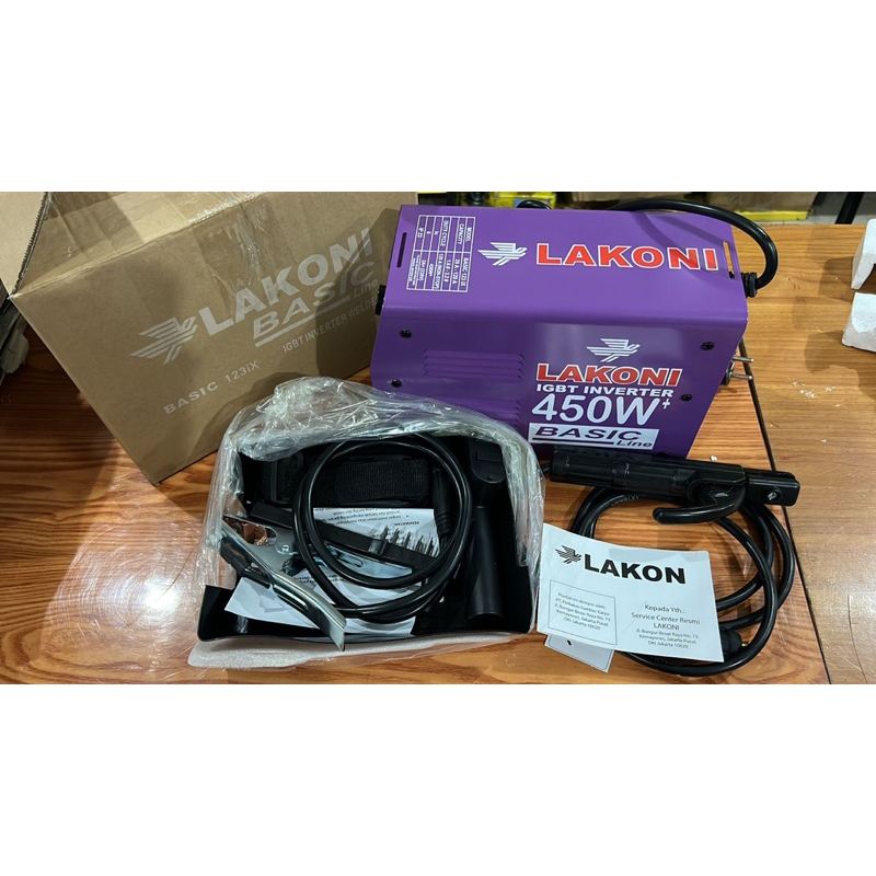 Jual Mesin las Lakoni basic123ix Inventer 450watt.. Trafo lakoni ...