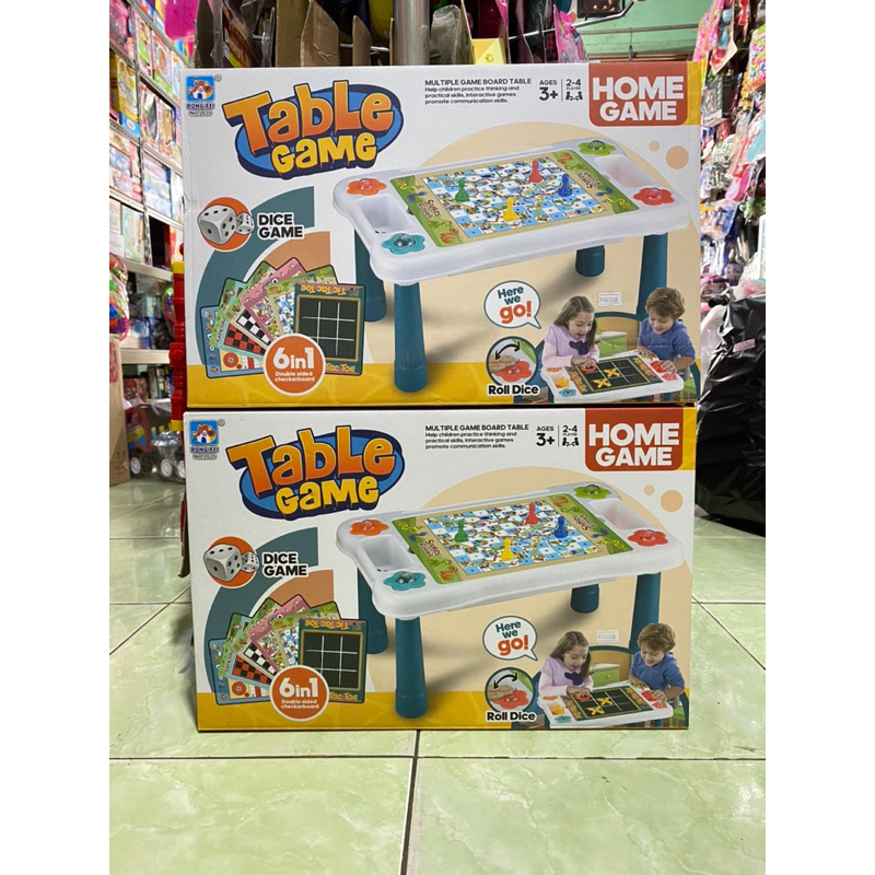 Jual Mainan Table Game ( 6 in 1 ) | Shopee Indonesia