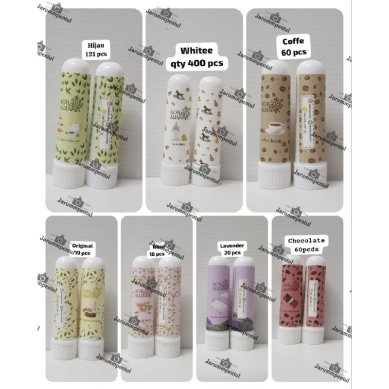 Jual Aobauan Aob Auan Inhaler wangi baby bayi teh coklat kopi / Inhaler ...