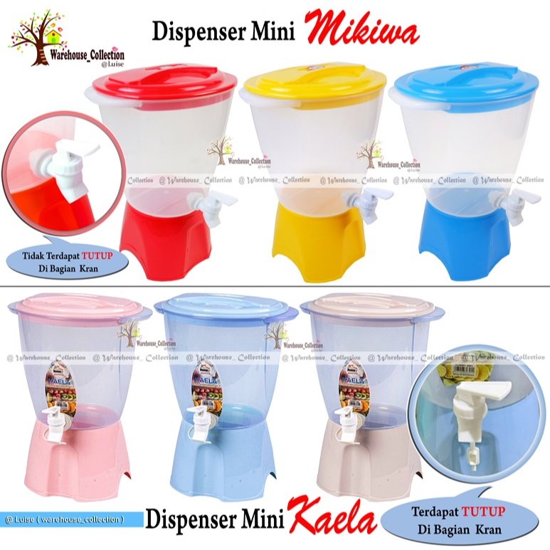 Jual Mini Water Dispenser MKW//KAELA 4.2 lt//tempat air mini//dispenser ...