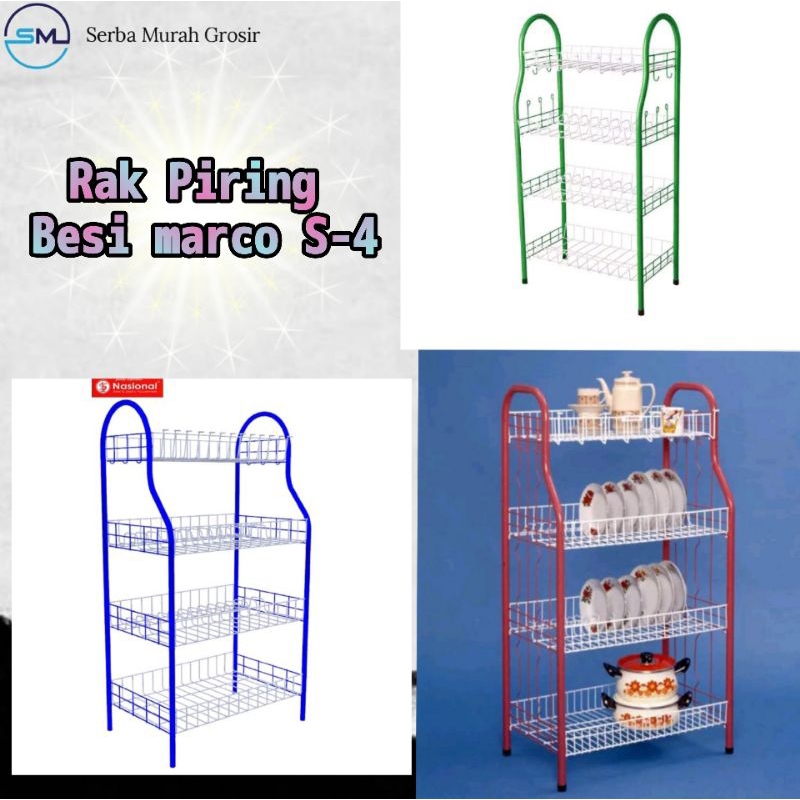 Jual Rak Piring Susun/Rak piring dapur/Rak piring serbaguna/Rak piring ...