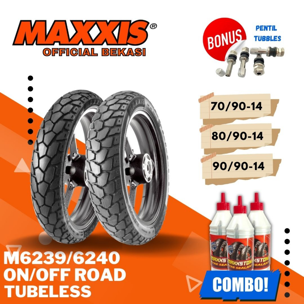 Jual BAN MOTOR RING 14 / BAN MAXXIS ( 70/90-14 / 80/90-14 / 90/90-14 ...