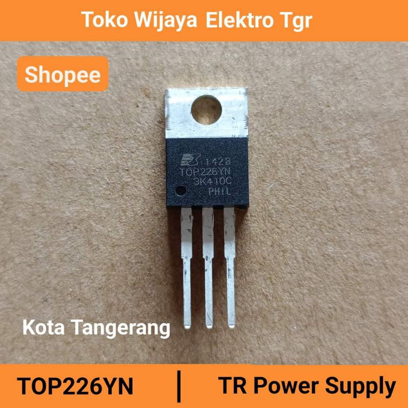 Jual Mesin Las Sparepart | TOP226YN Transistor Power Supply | Shopee ...