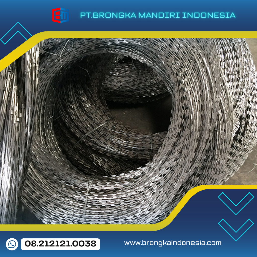 Jual KAWAT SILET / RAZOR WIRE BTO 22 / 30 | Shopee Indonesia