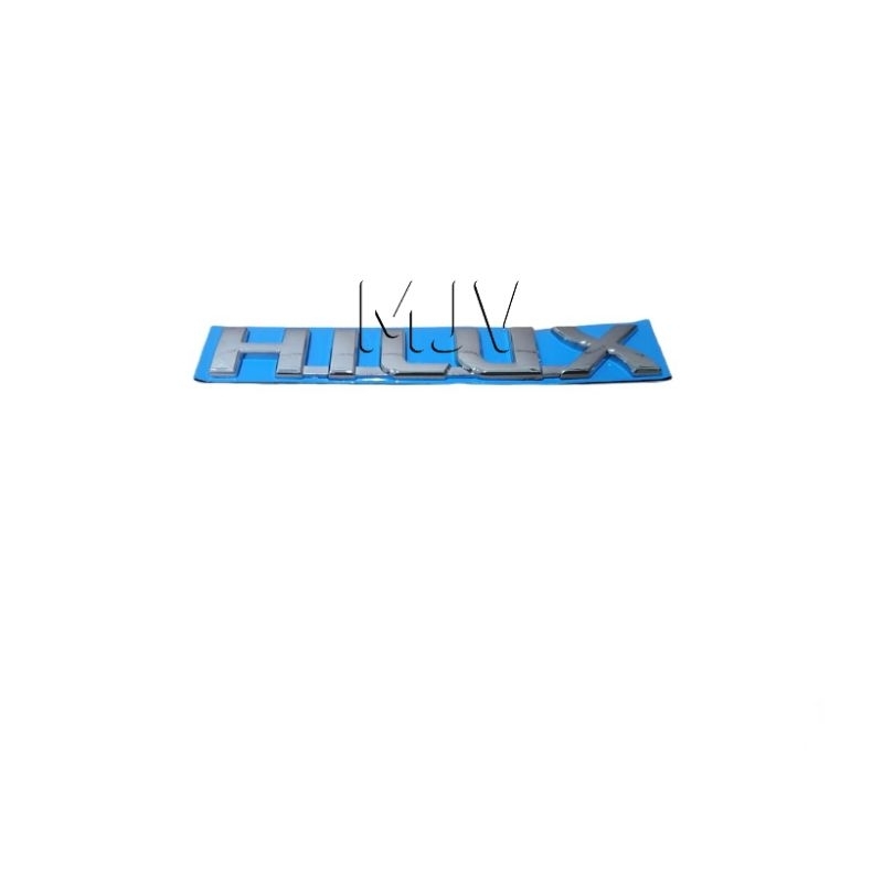 Jual EMBLEM LAMBANG LOGO TULISAN HILUX ALL NEW HILUX CROM SISTEM TEMPEL ...