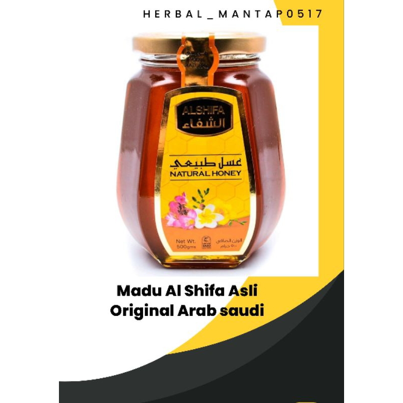 Jual Madu al shifa 500 gram 𝗢𝗥𝗜𝗚𝗜𝗡𝗔𝗟 I madu murni I asli original arab ...