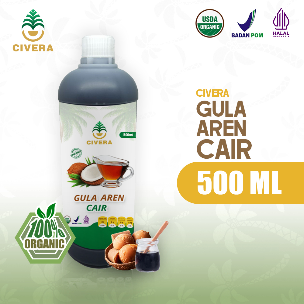 Jual Civera Gula Aren Cair / Palm Sugar Liquid Organic / Gula Aren ...