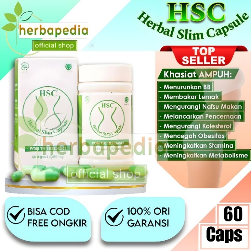 Jual Herbal Slim Capsule HSC Obat Diet Pelangsing Badan Rekomendasi ...