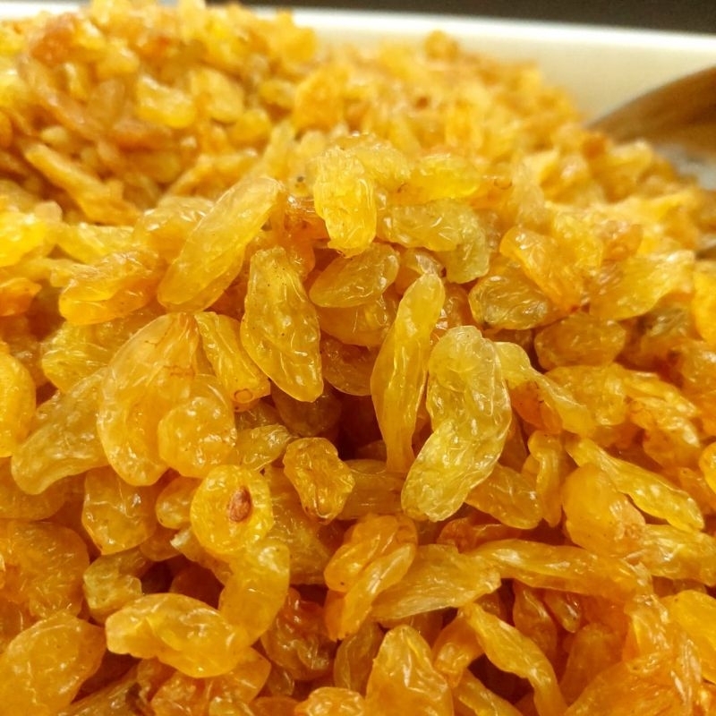 Jual KISMIS JUMBO/KISMIS kuning jumbo asam manis 1kg | Shopee Indonesia