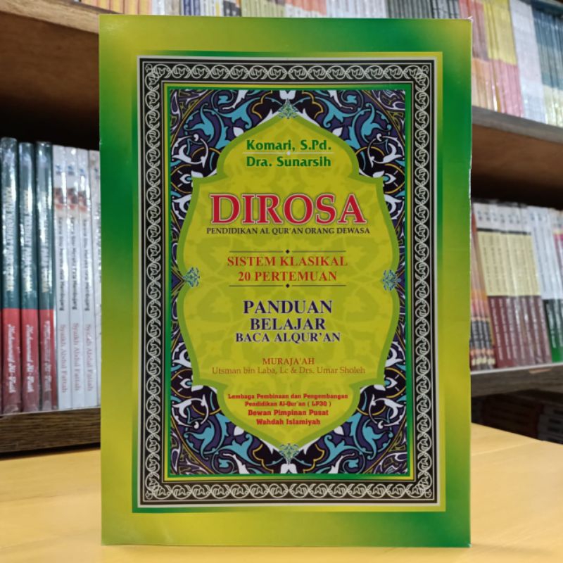Jual Buku Dirosa Kertas CD A5 Panduan Belajar Baca Al-Qur'an | Shopee ...
