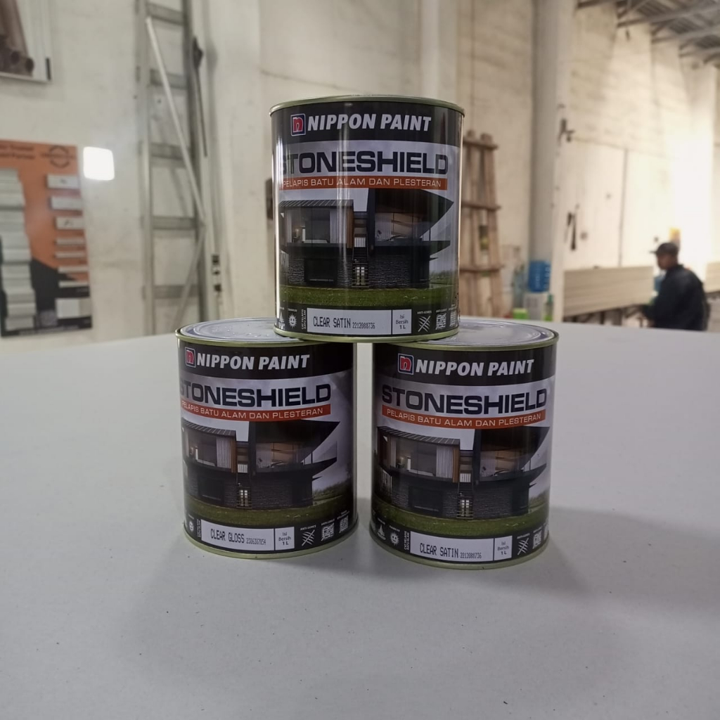 Jual Cat Pelapis Batu Alam - nippon paint kemasan 1 Kg-Cat Batu Alam ...