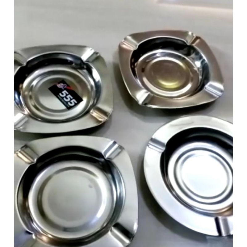 Jual ASBAK ROKOK STAINLESS/ ASBAK ALUMINIUM/ASBAK PETAK MURA/TATAKAN ...