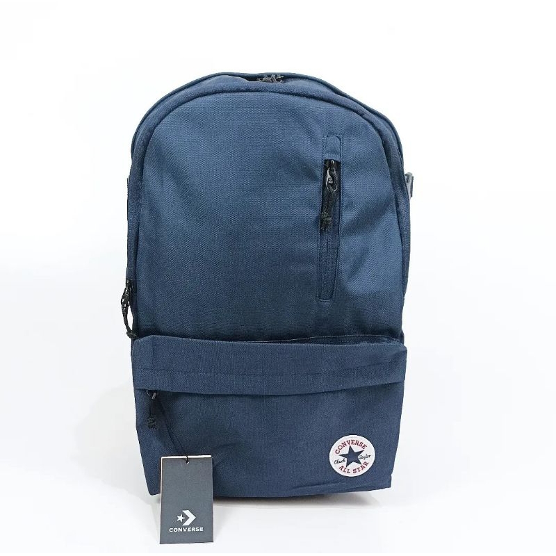 Jual TAS CONVERSE RANSEL LOGO BUNDAR BLACK/TAS/TAS SEKOLAH/TAS RANSEL ...