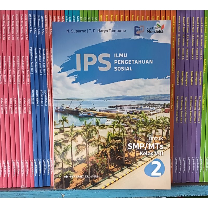 Jual BUKU IPS UNTUK SMP/MTS KELAS 8 KURIKULUM MERDEKA PENERBIT ERLANGGA ...