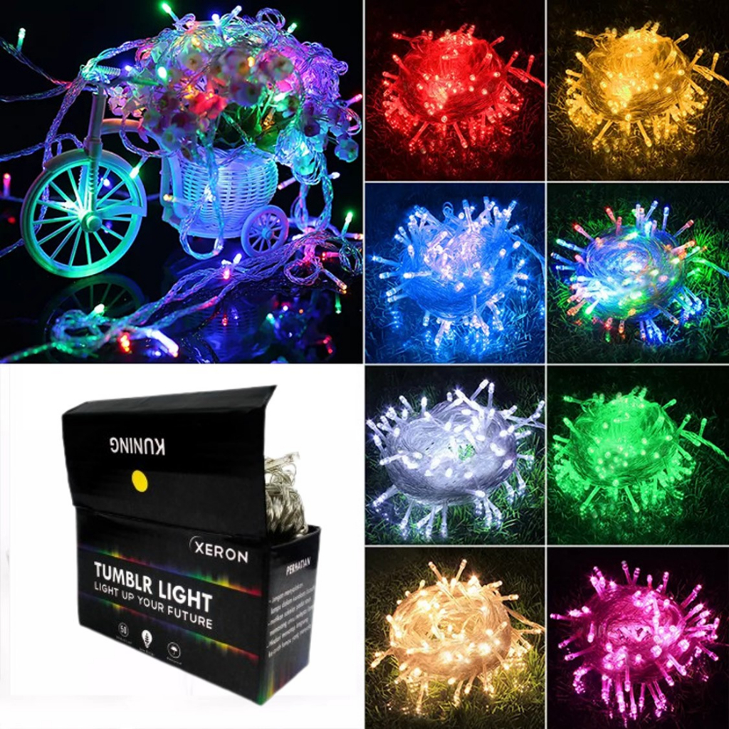 Jual Lampu Tumblr Xeron 10M Packing Box Lampu Hias Lampu Hari Raya ...