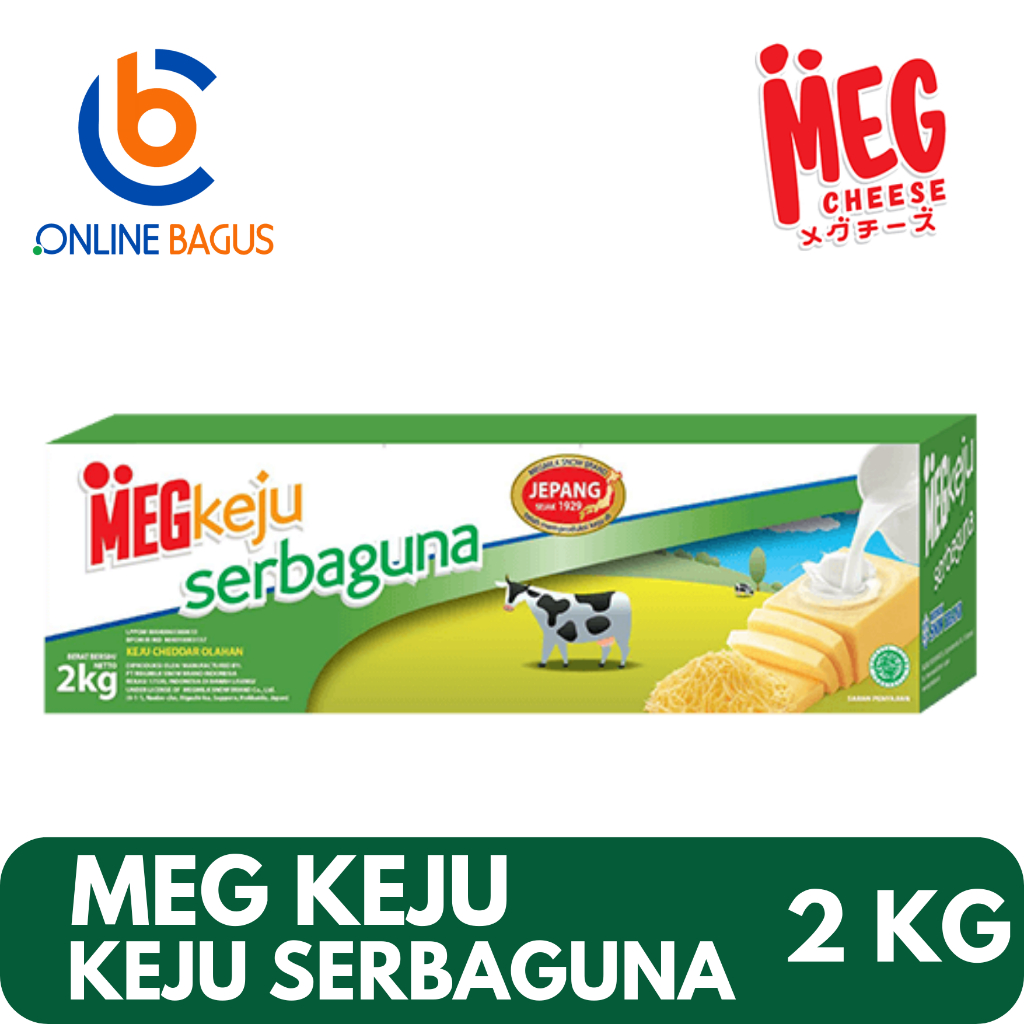 Jual MEG Keju Serbaguna 2 kg | Shopee Indonesia