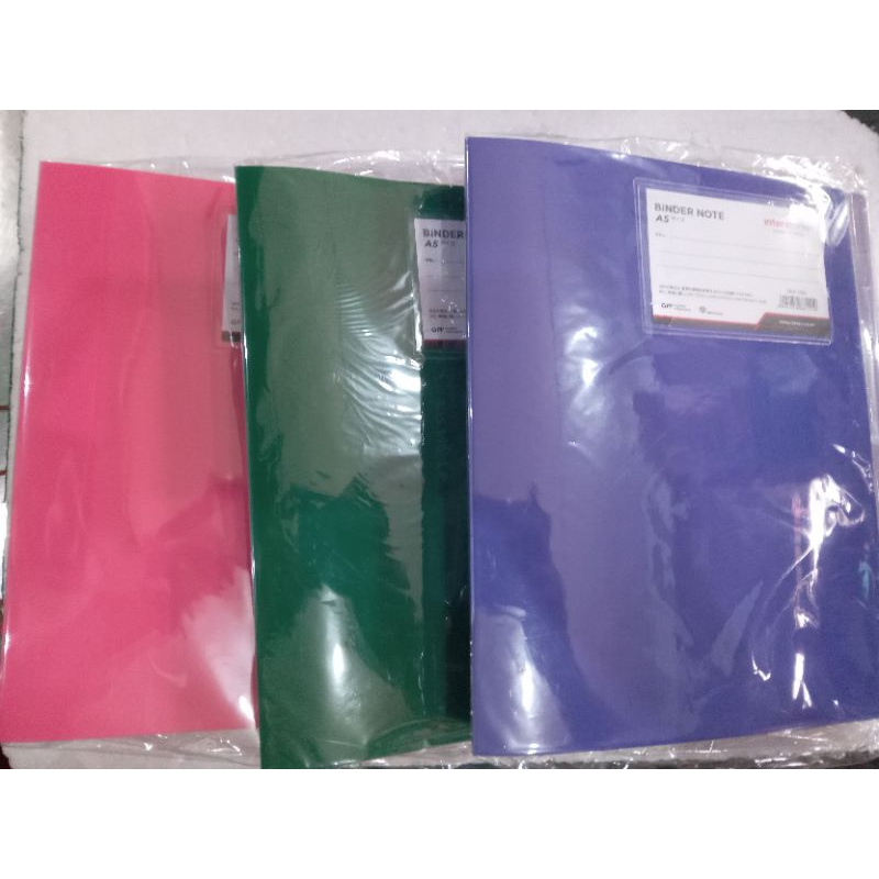 Jual Map Binder A5 BNX 100A polos InterxFolder MAP A5 WARNA WARNI MAP ...
