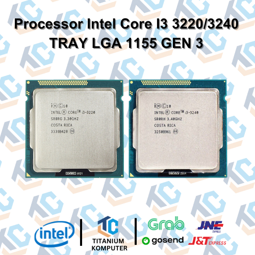 Jual Processor Intel Core I3 3220/3240 TRAY LGA 1155 GEN 3 | Shopee ...