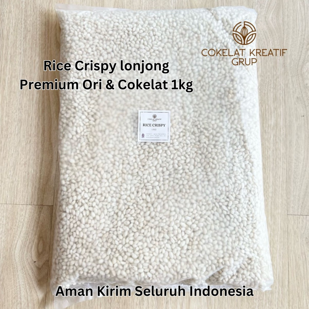 Jual [BISA COD] Rice Crispy Original dan Cokelat 1KG sereal snack Jawa ...