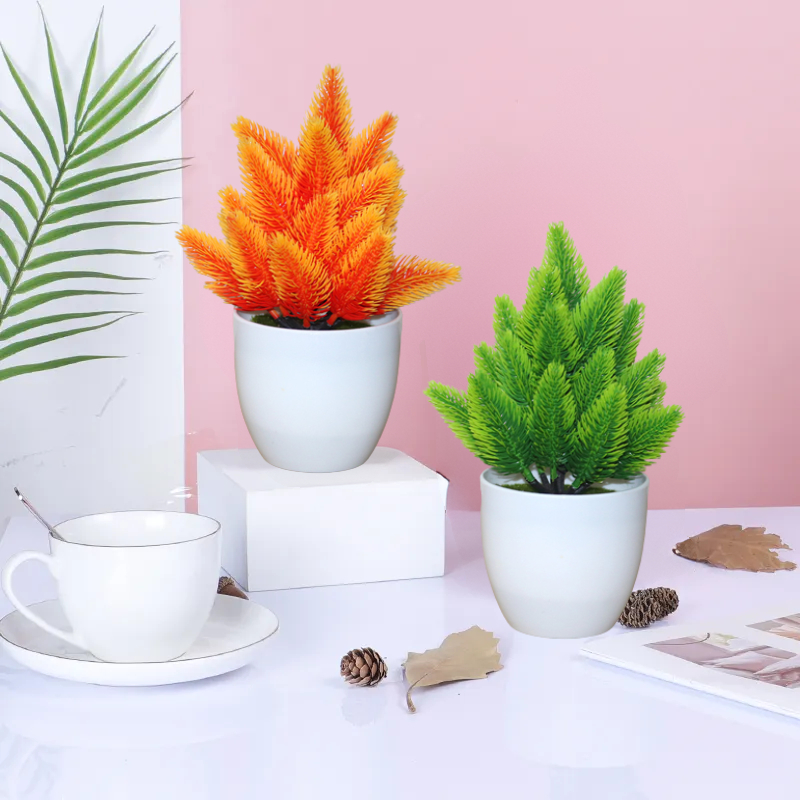 Jual PT44 Pot Tanaman Hias Bunga Hias Plastik Pot Bongsai Artificial ...
