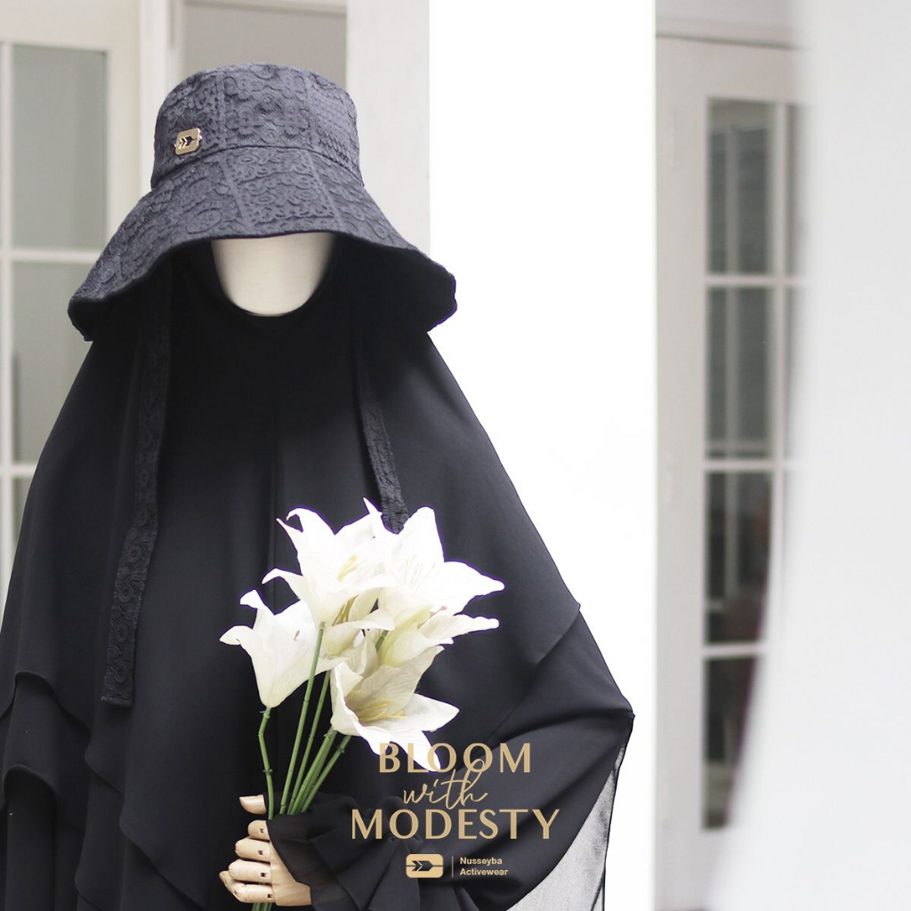 Jual Chafika bucket by nusseyba ( Bucket Hat bahan Drill) | Shopee ...