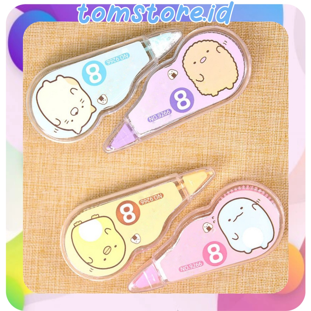 Jual TOMSTORE.ID TIPEX ROLL/correction tape/tipe-x karakter lucu kecil ...